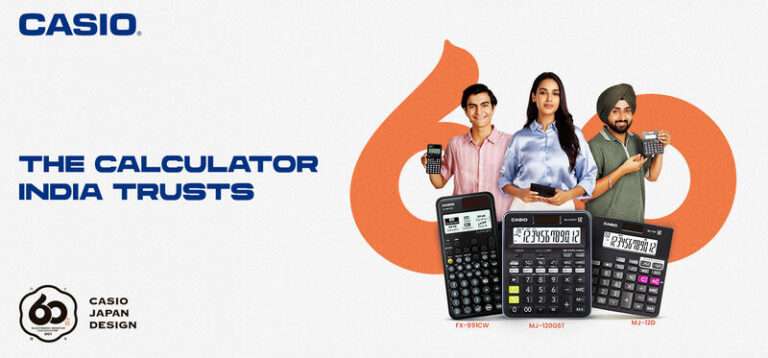 Casio Celebrates 60 Years of Trust with “The Calculator India Trusts ...